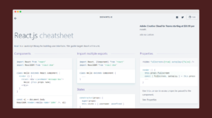 8 Free Cheat Sheets That Every Developer Should Bookmark – The ...